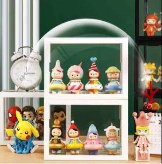 [SG Ready Stock] Glass Popmart Display Case / Pop mart Display Box ...