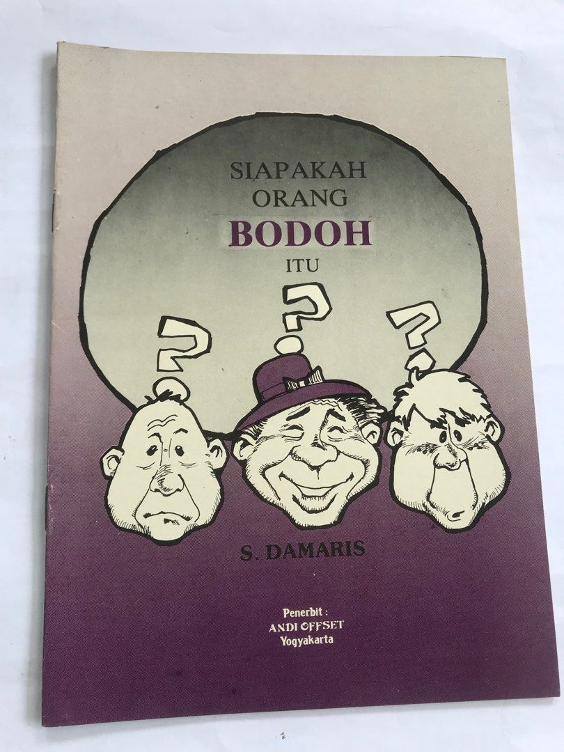 Siapakah orang bodoh itu, Buku & Alat Tulis, Buku di Carousell