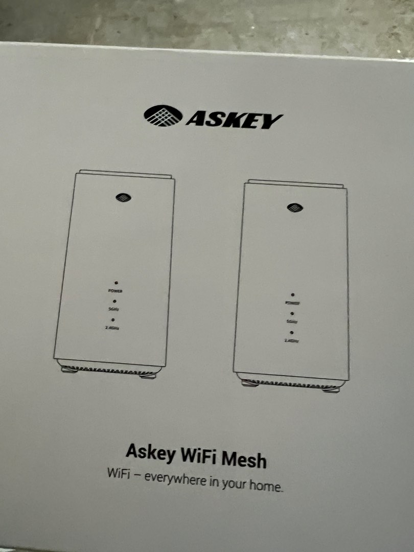 Singtel Askey mesh router, Computers & Tech, Parts & Accessories ...