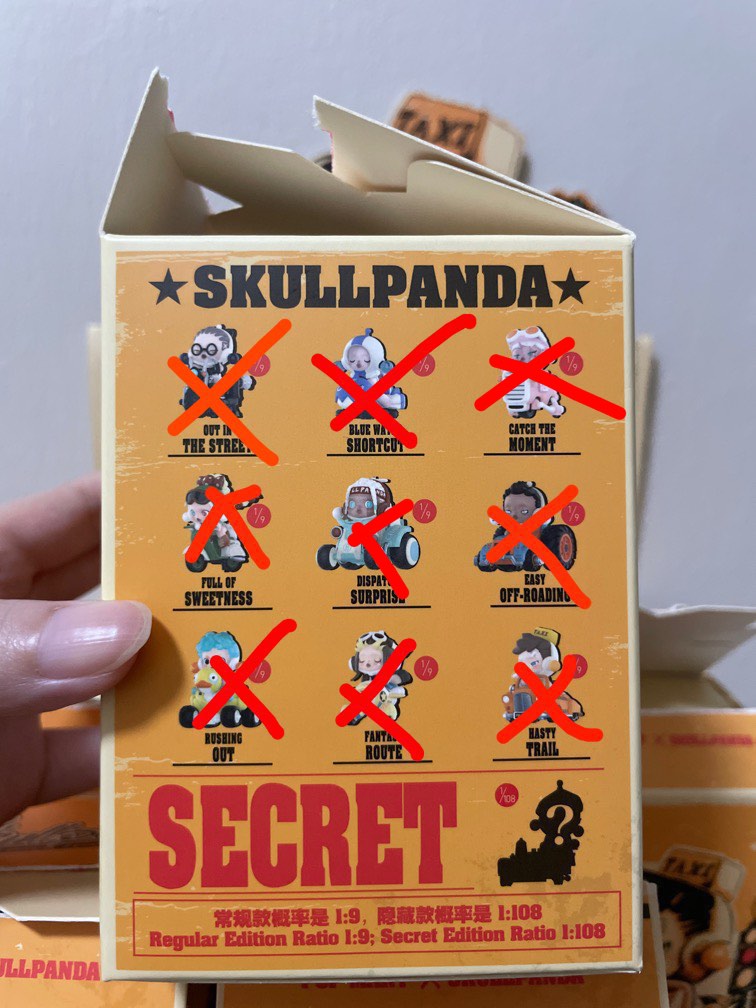 SKULLPANDA LAID BACK TOMORROW SERIES, Hobbies & Toys, Toys & Games on ...