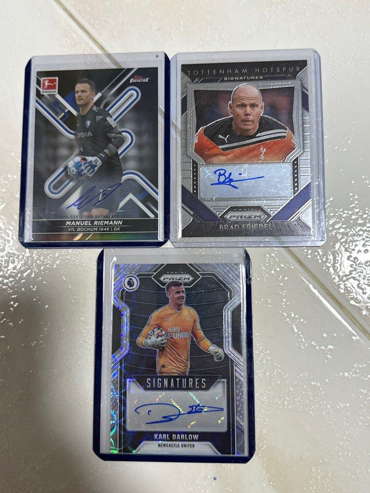 Soccer Autograph Cards, Hobbies & Toys, Toys & Games on Carousell