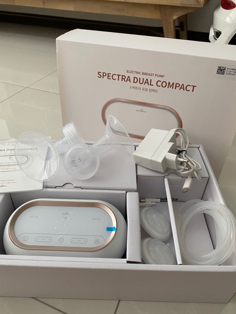 Spectra Dual Compact Electric Breast Pump, Babies & Kids, Nursing ...