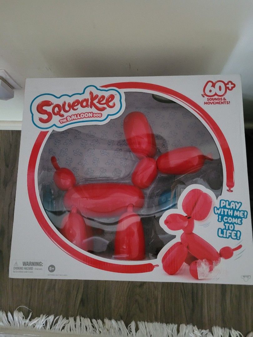 SQUEAKEE The Balloon Dog, Hobbies & Toys, Toys & Games on Carousell