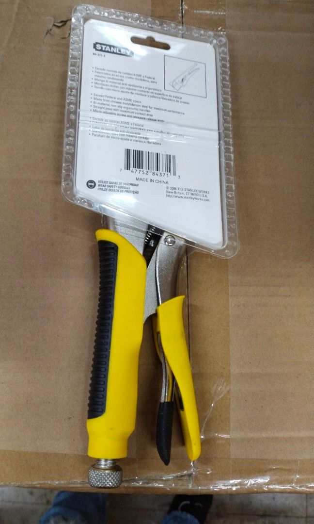 Stanley Vise grip locking plier 10" #84-371, Commercial & Industrial ...