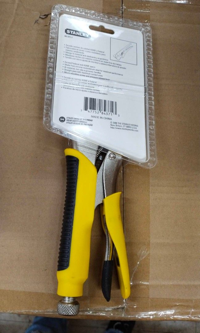 Stanley Vise grip locking plier 10