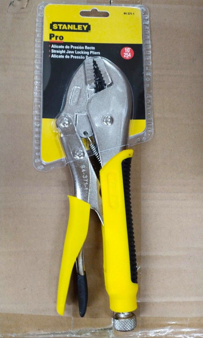 Stanley Vise grip locking plier 10" #84-371 on Carousell