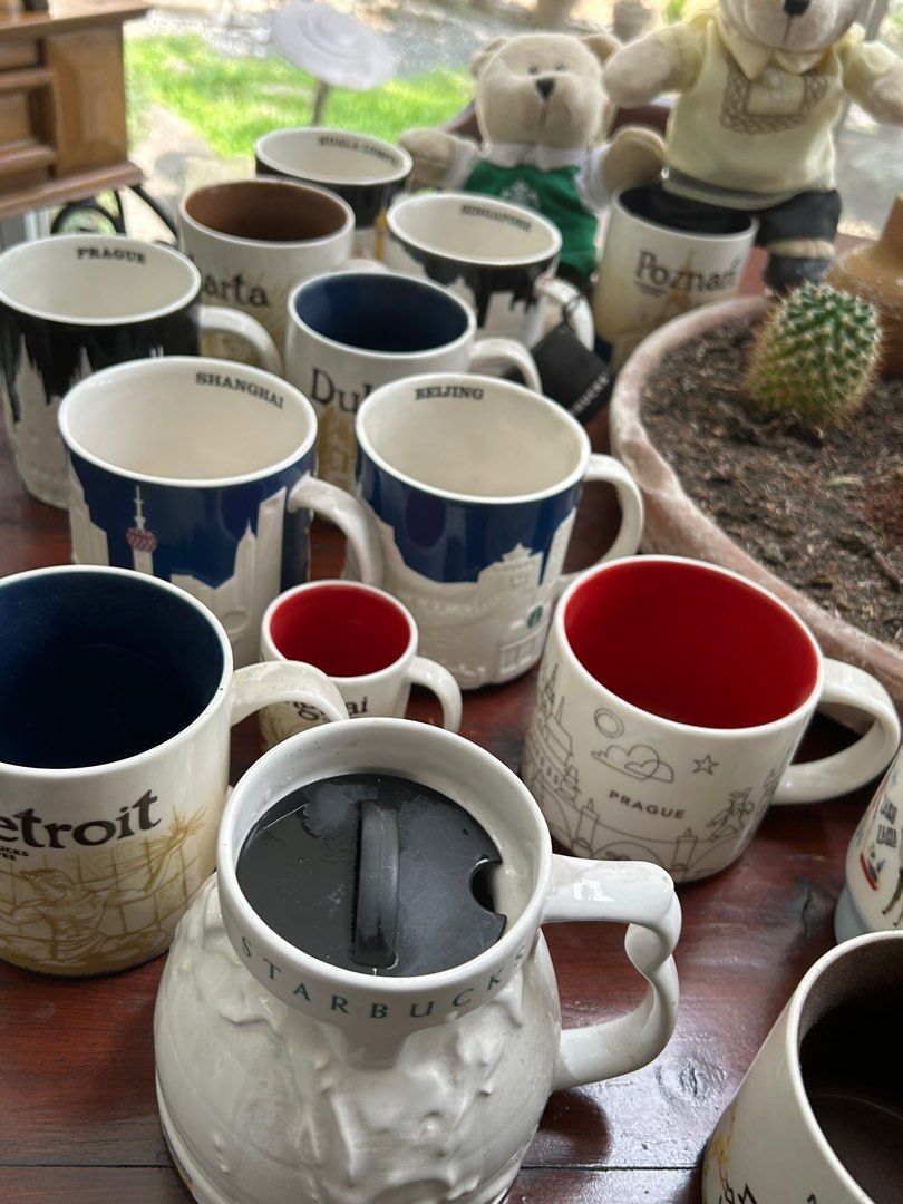 Official Merch - Starbucks Mugs personal collection on Carousell
