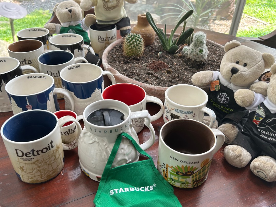 Official Merch - Starbucks Mugs personal collection on Carousell