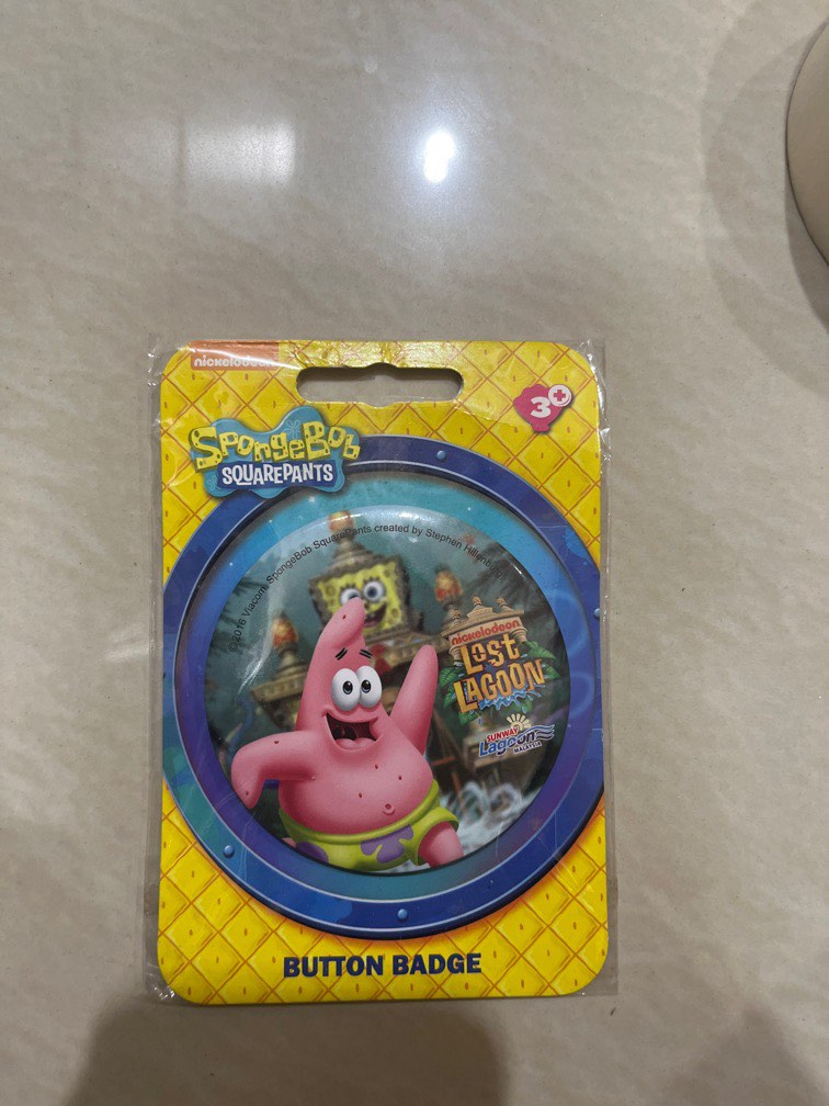 Sunway Lagoon Button Badge, Hobbies & Toys, Toys & Games on Carousell