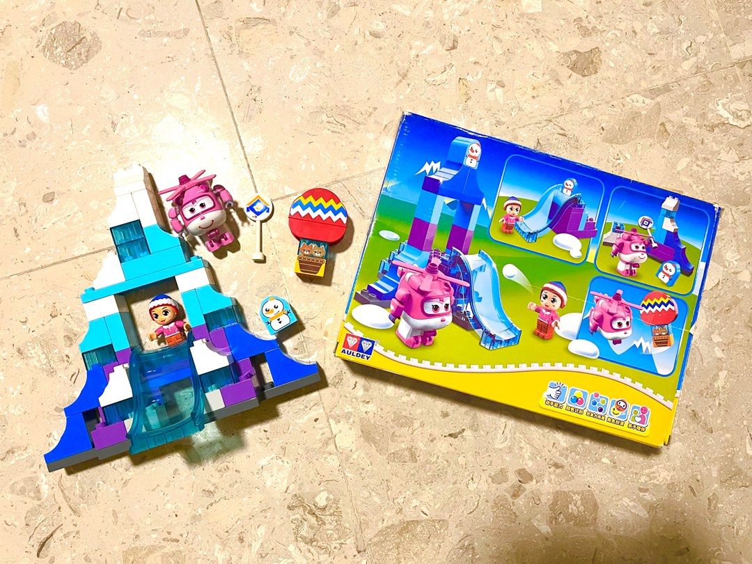Super Wings Construction - snow mountain, Hobbies & Toys, Toys & Games ...