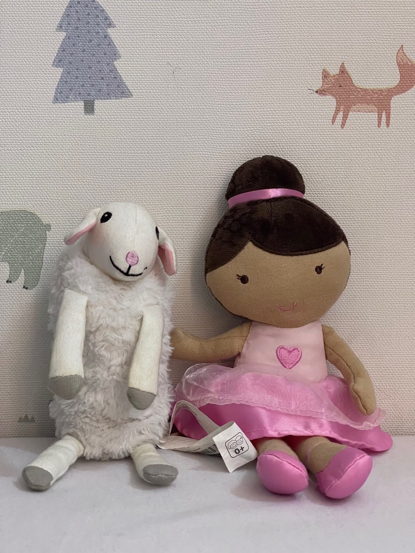 Take both: Mechanical sound sheep & Rattle Ballerina on Carousell