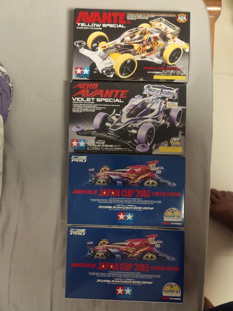 Tamiya mini 4wd Avante special kits, Hobbies & Toys, Toys & Games on ...