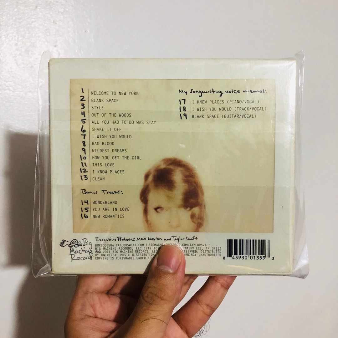 Taylor Swift - 1989 (Target Exclusive) Deluxe CD with Set 5 Polaroids ...