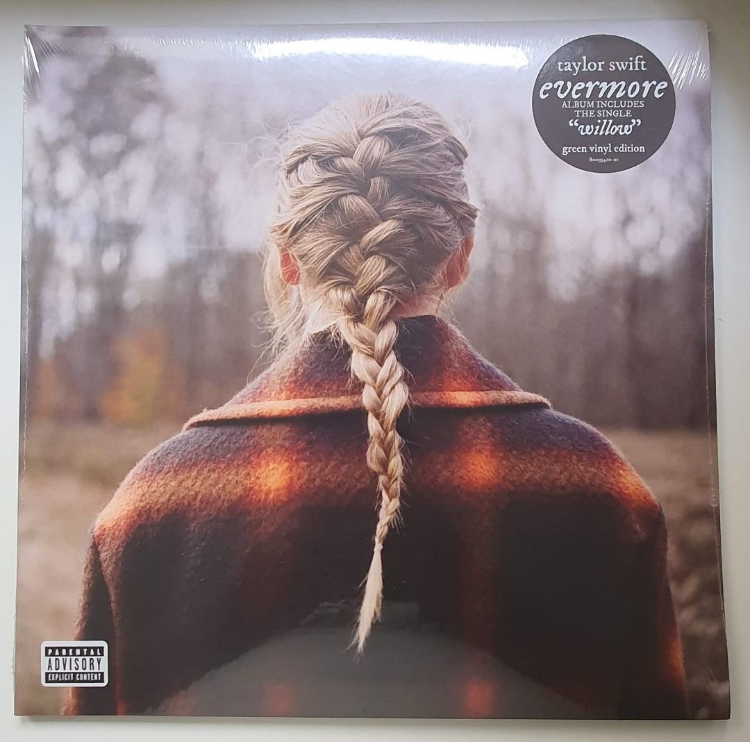 Taylor Swift - Evermore Vinyl LP, Hobbies & Toys, Music & Media, Vinyls ...