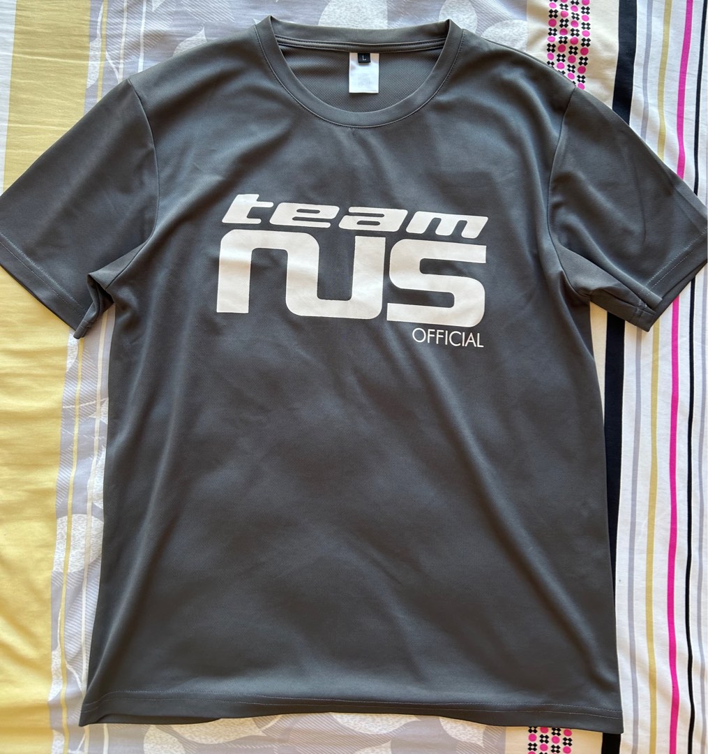 Team NUS Official Tee, Men's Fashion, Tops & Sets, Tshirts & Polo ...
