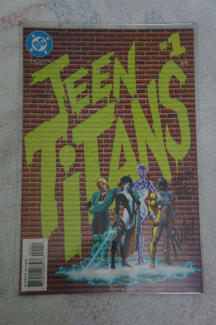 Teen Titans (1996 2nd series) issue 1., Hobbies & Toys, Books ...
