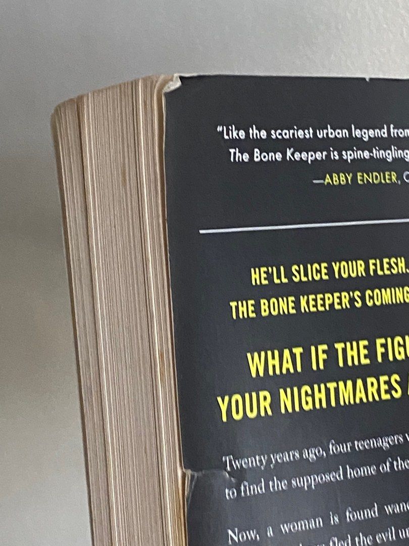 The Bone Keeper by Luca Veste, Hobbies & Toys, Books & Magazines, Fiction & Non-Fiction on Carousell