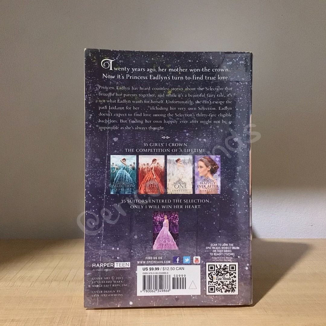 The Selection Series 4 The Heir By Kierra Cass Young Adult Fiction
