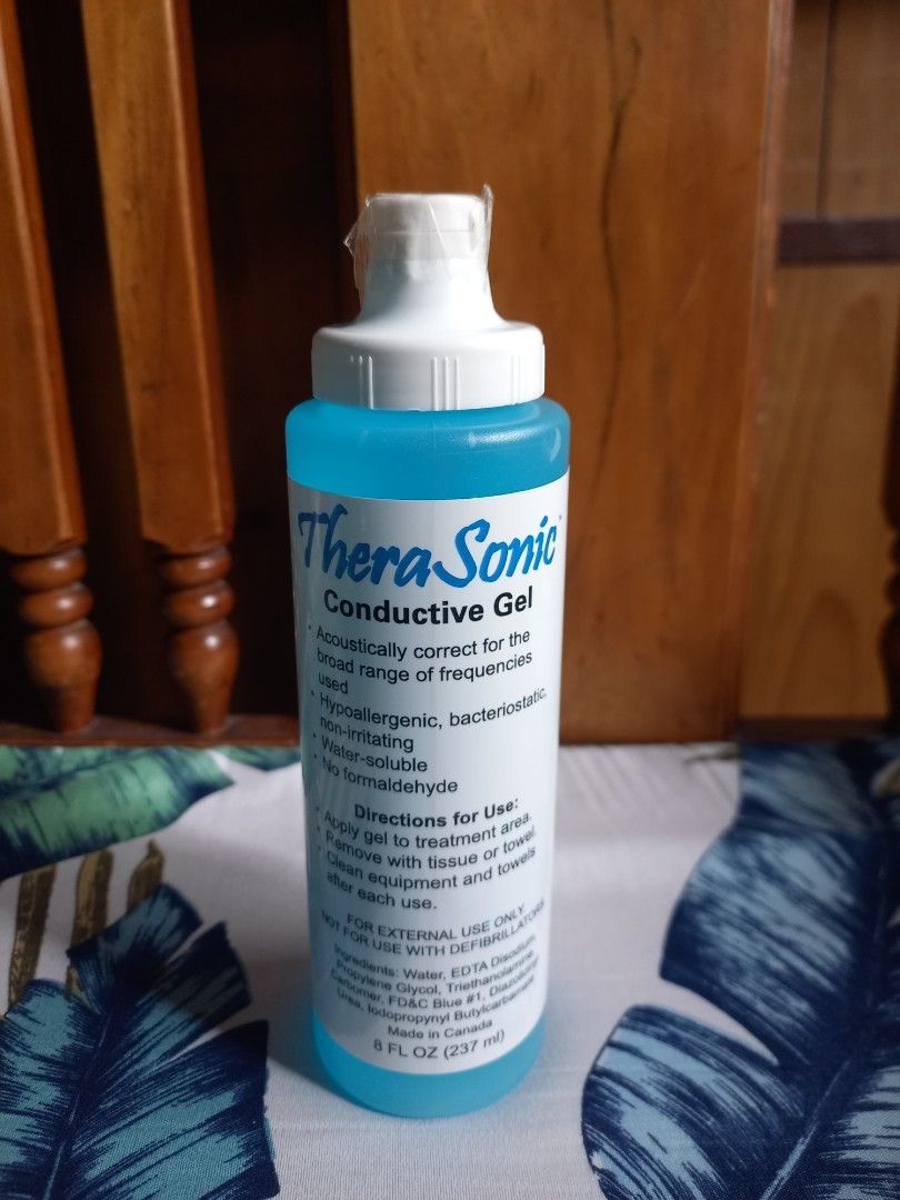 Thera Sonic Conductive Gel for ultrasound and nerve stimulator, Health ...