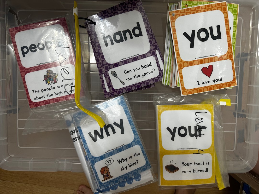 This reading mama laminated sight words-K2-P1, Hobbies & Toys, Books ...