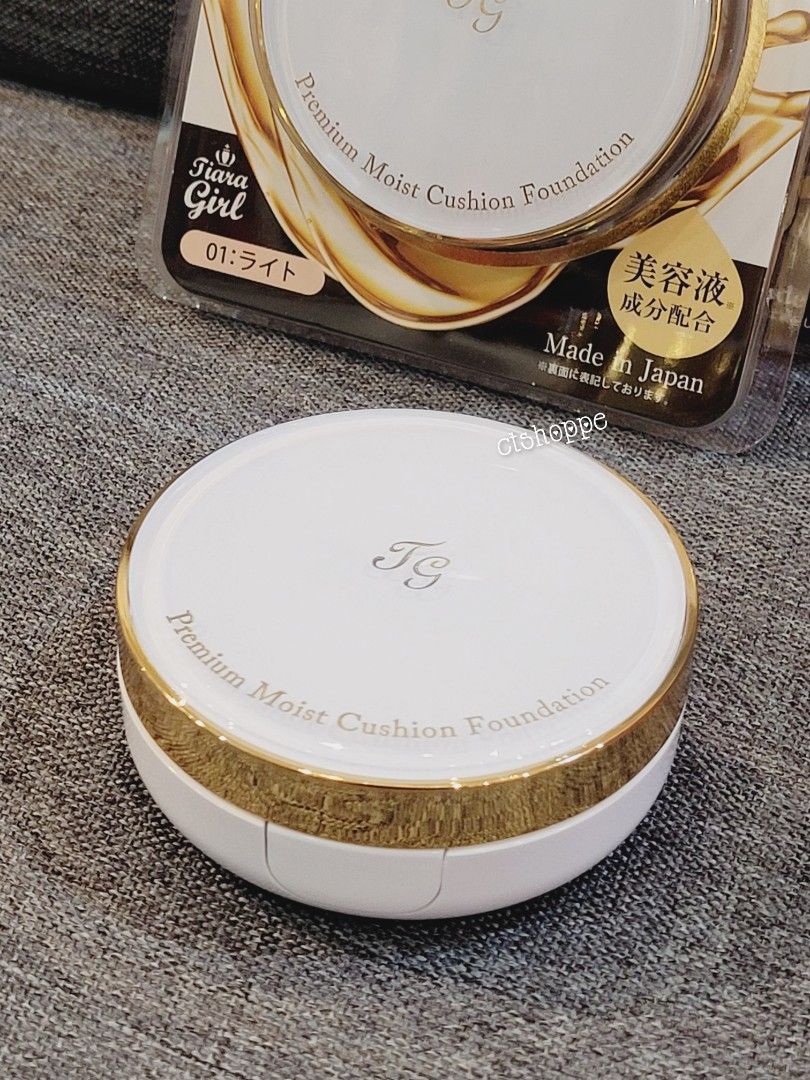 Tiara Girl TG Japan Premium Moist Cushion Foundation . ️Now Available ...