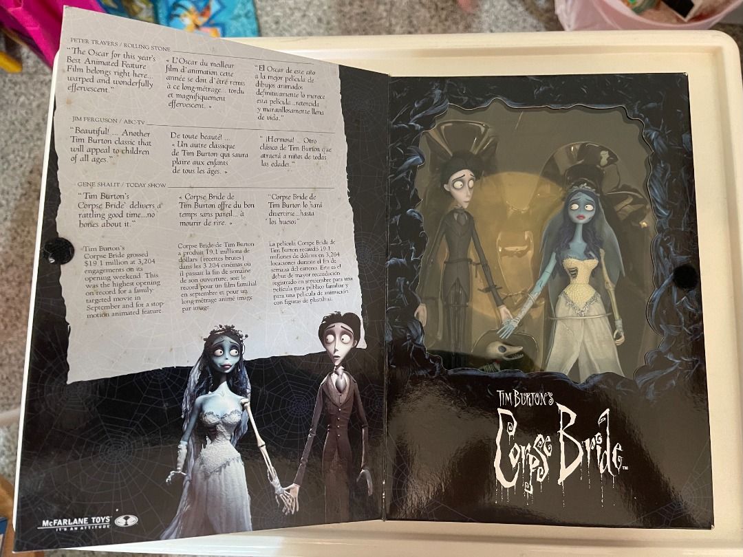 Tim Burton's CORPSE BRIDE & VICTOR Commemorative 2-Figure Pack ...
