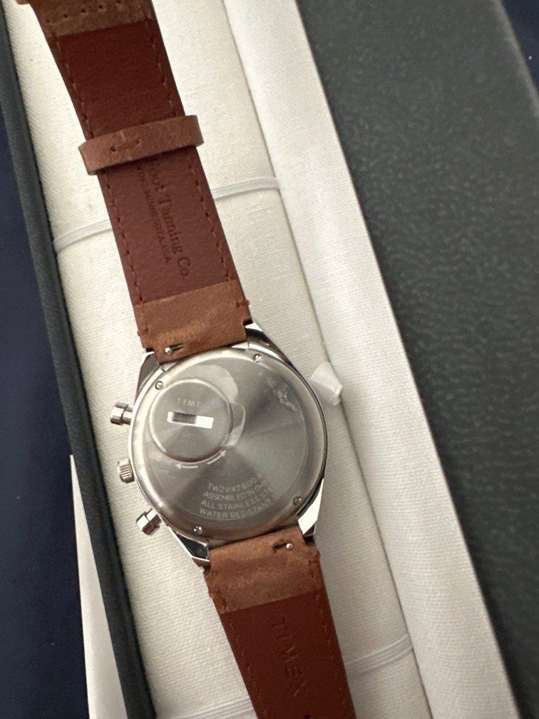 Timex q chronograph panda, Men's Fashion, Watches & Accessories ...