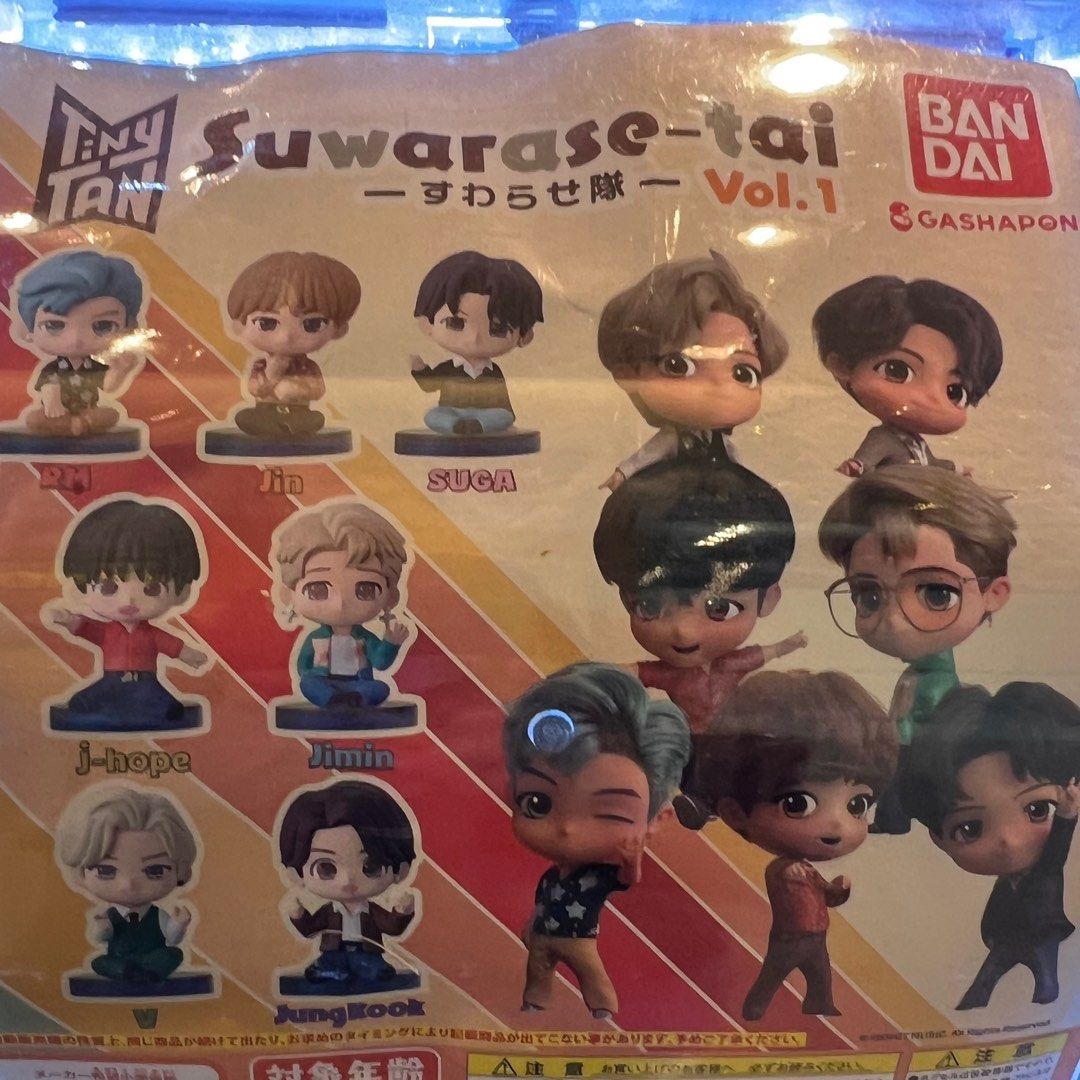 Tinytan gashapon BTS V dynamite , Hobbies & Toys, Memorabilia & Collectibles, K-Wave on Carousell