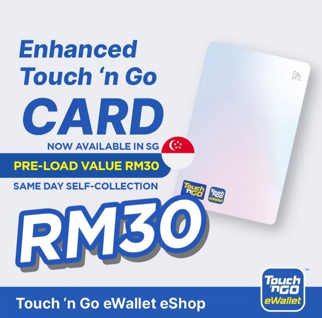 TNG Touch N Go RM30 Value, Hobbies & Toys, Travel, Travel Essentials ...