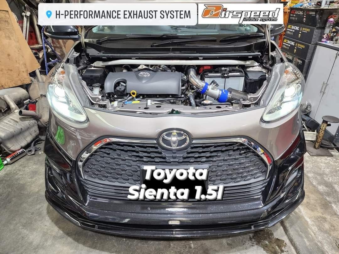 Toyota Sienta 1.5l CVT ( Special Custom Air Intake System), Car ...