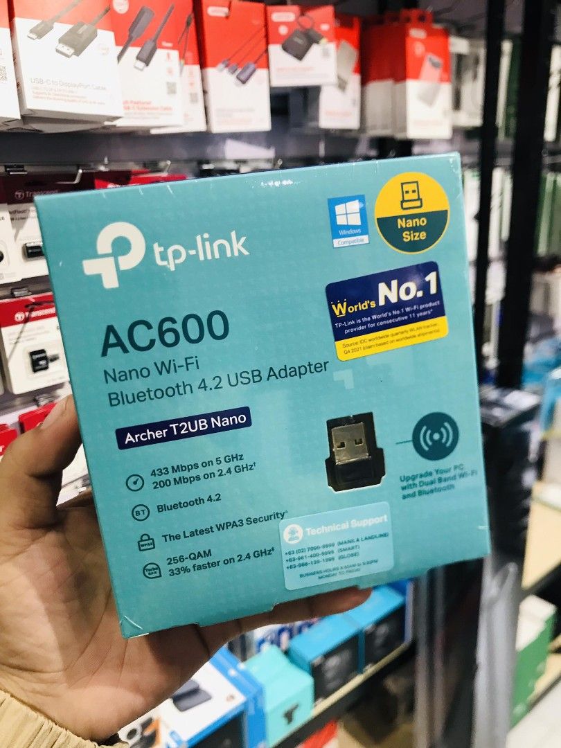 TP-Link Archer T2UB Nano WiFi & Bluetooth 4.2 USB Adapter on Carousell