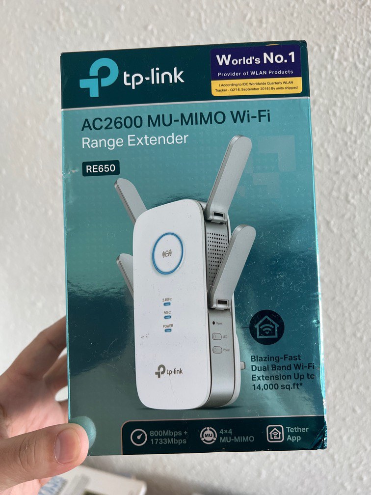 TP-Link Wifi Extender RE650, Computers & Tech, Parts & Accessories ...