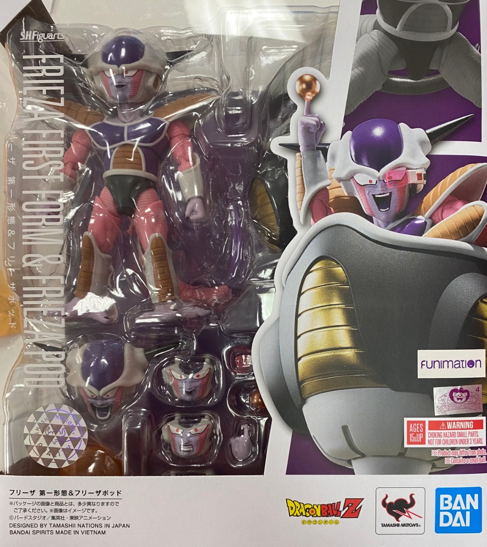 TP-TAMASHII NATIONS Frieza First Form & Frieza Pod Set Dragon Ball Z ...