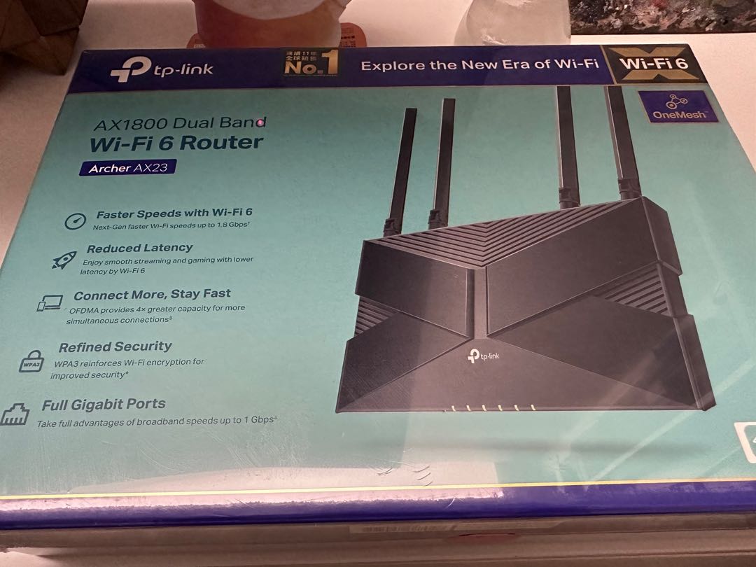 TP-TINK AX1800 Dual Band Wi-Fi 6 Router, 電腦＆科技, 電腦周邊及配件, Wifi及上網相關產品 ...