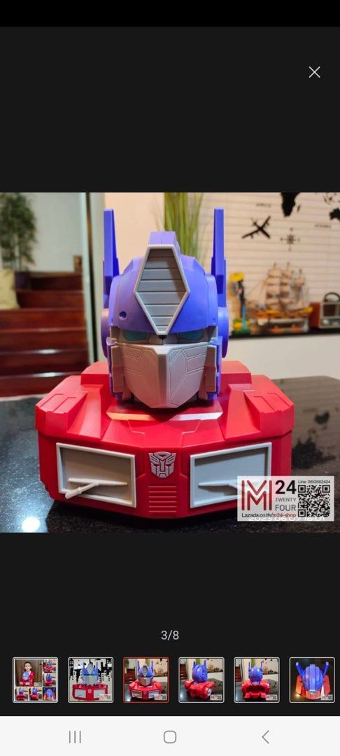 Transformer Popcorn Bucket, Hobbies & Toys, Toys & Games on Carousell
