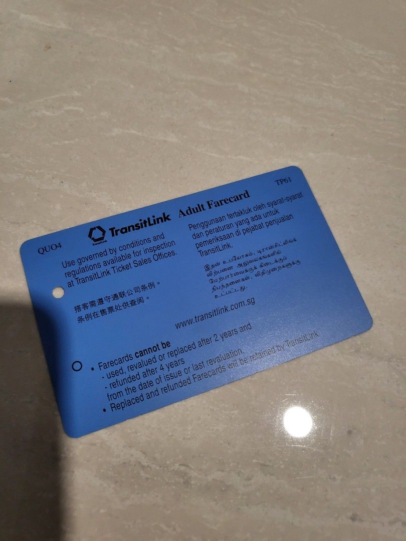 Transitlink cards, Hobbies & Toys, Memorabilia & Collectibles, Vintage ...