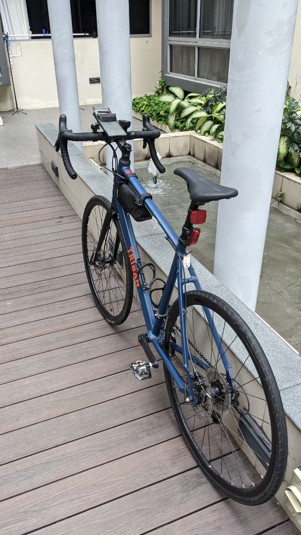 Triban RC120 (XL) with accessories | Road bike, Sports Equipment, Bicycles & Parts, Bicycles on ...