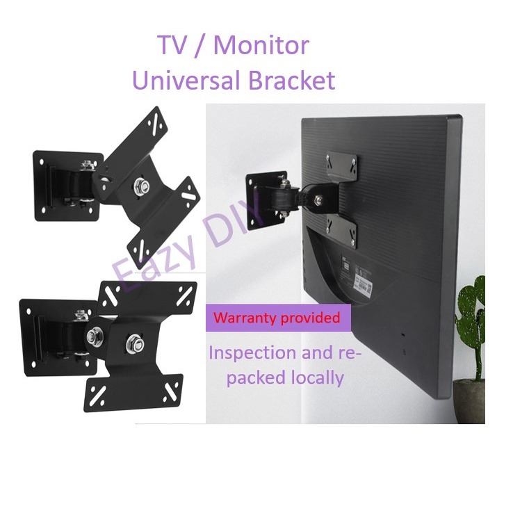 TV / Monitor Bracket Wall Mount Universal NT1597, TV & Home Appliances ...