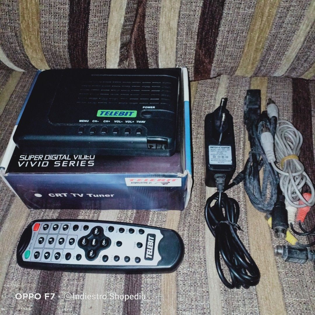 TV Tuner Box Telebit Super Digital Video Vivid Series Vintage ...