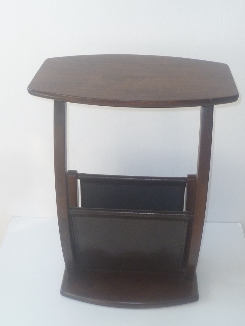 Unique Solid Wood Timber Well Furnished Side / Coffee Table with PVC ...