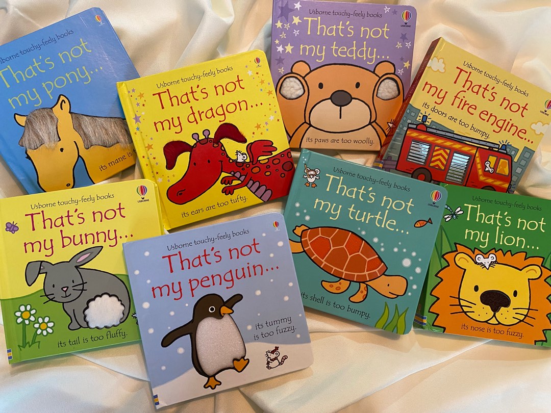 Usborne Touchy Feely Books (Brand new with light defects), Hobbies ...