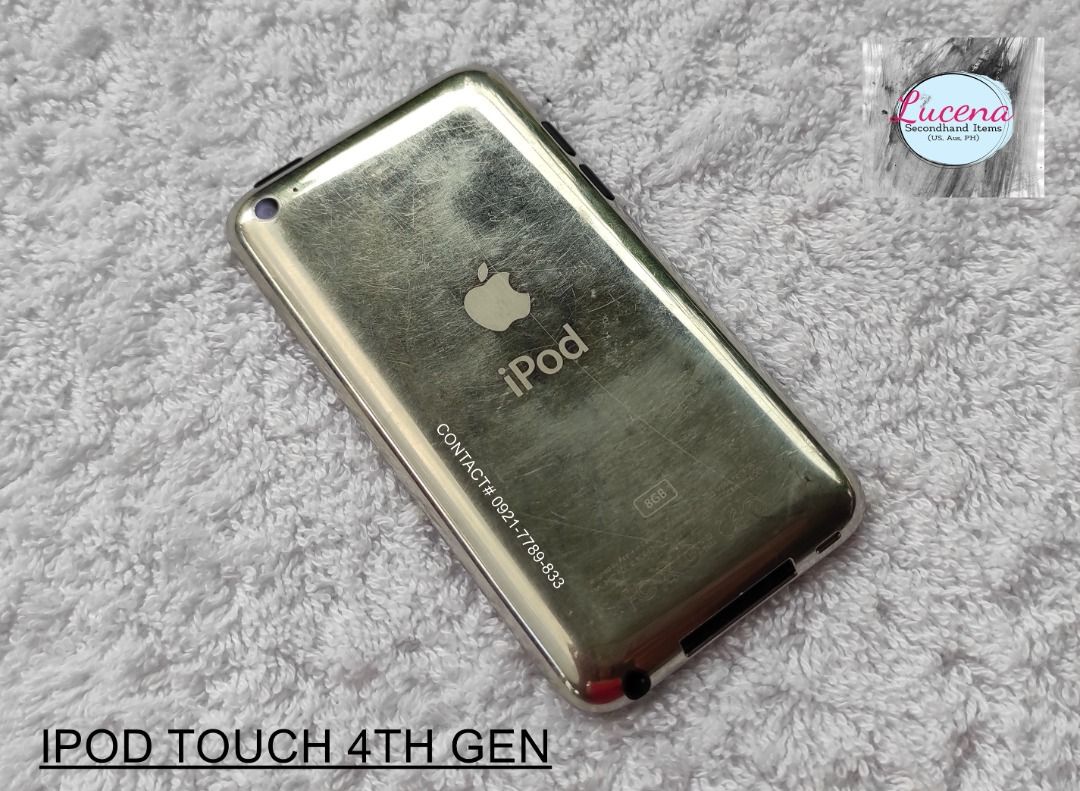 (USED) IPOD TOUCH 4TH GEN 8GB, Audio, Portable Music Players on Carousell