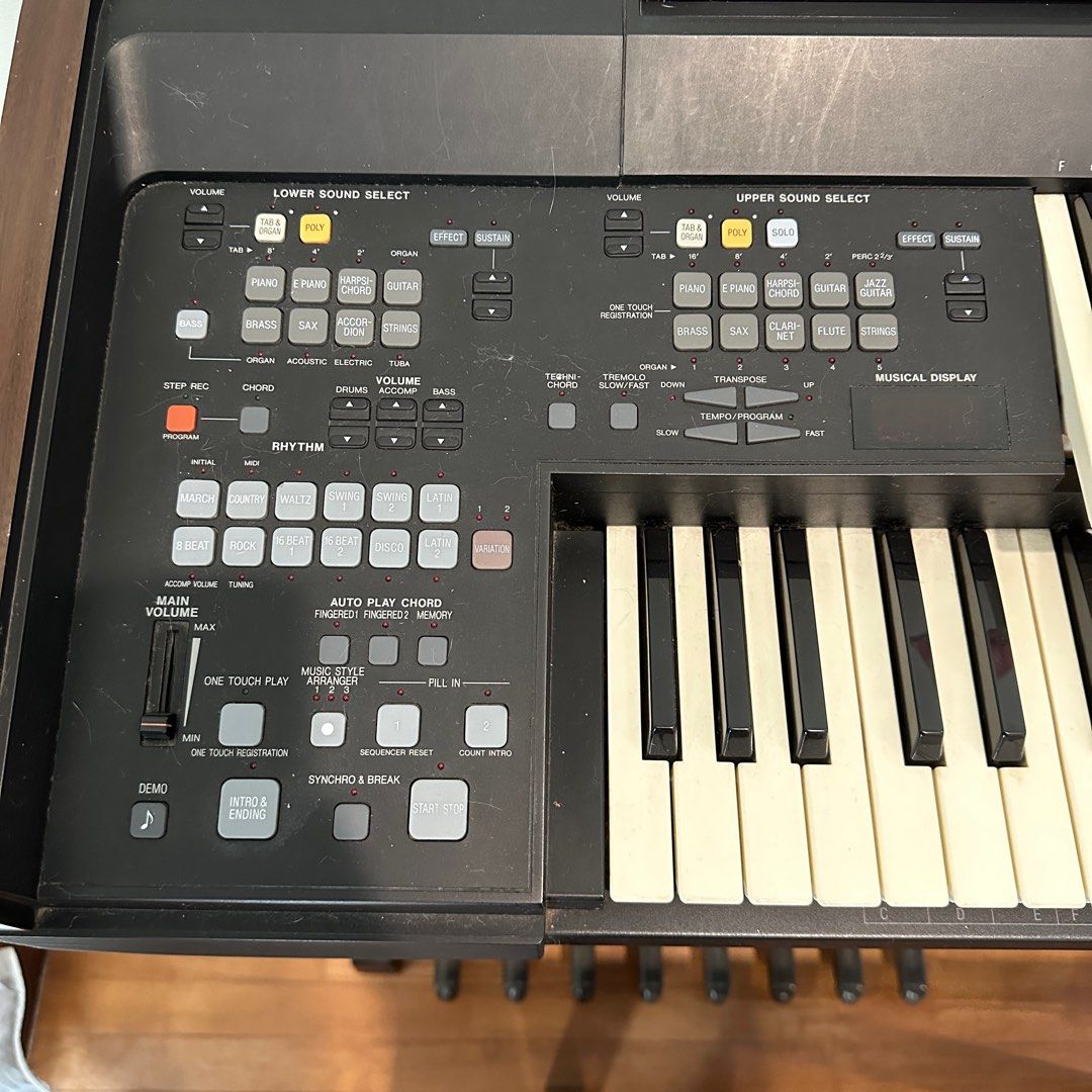 Used Technics Organ Model EN1, Hobbies & Toys, Music & Media, Musical ...