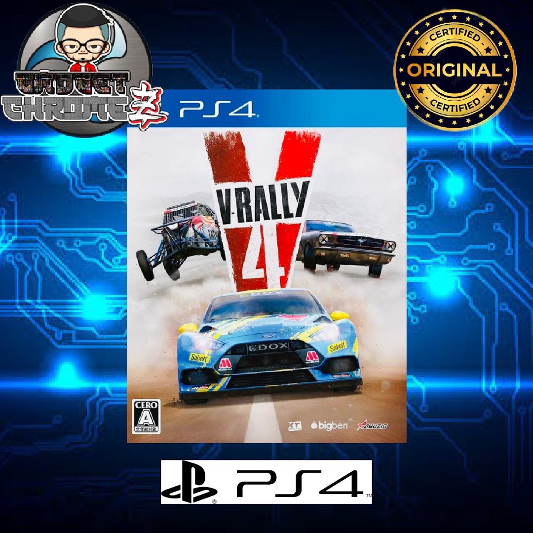 V Rally 4 | PS4 Game | BRANDNEW on Carousell