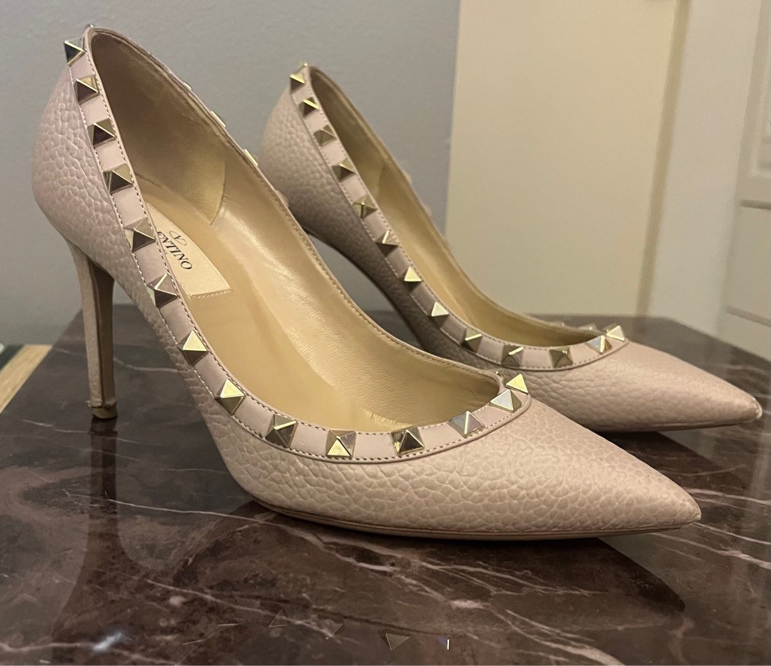 Valentino Rock Stud Heels on Carousell