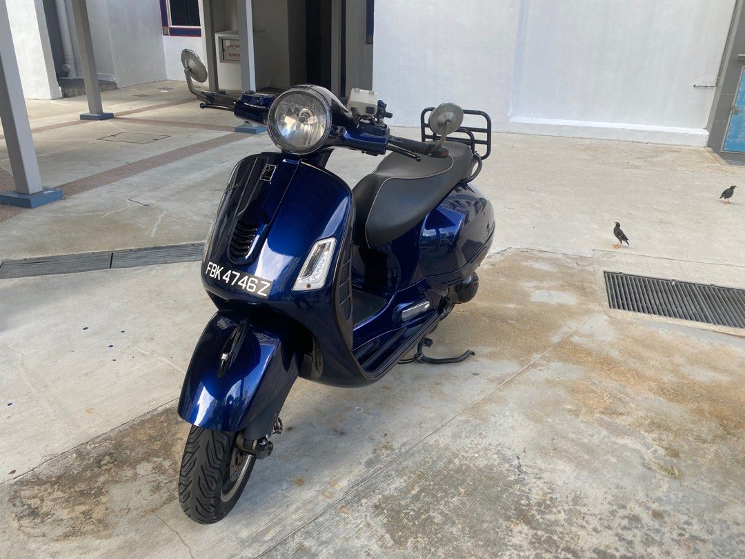 Vespa GTS 300 with akra, Motorcycles, Motorcycles for Sale, Class 2A on ...