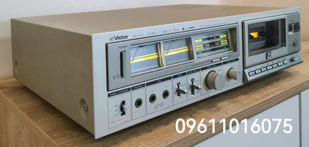 VICTOR / JVC Stereo Cassette Deck KD-A66, Audio, Soundbars, Speakers & Amplifiers on Carousell