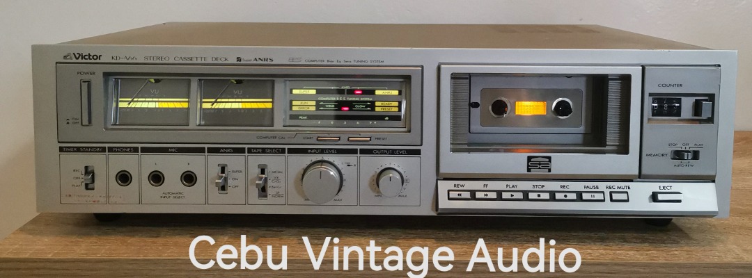 VICTOR / JVC Stereo Cassette Deck KD-A66, Audio, Soundbars, Speakers & Amplifiers on Carousell