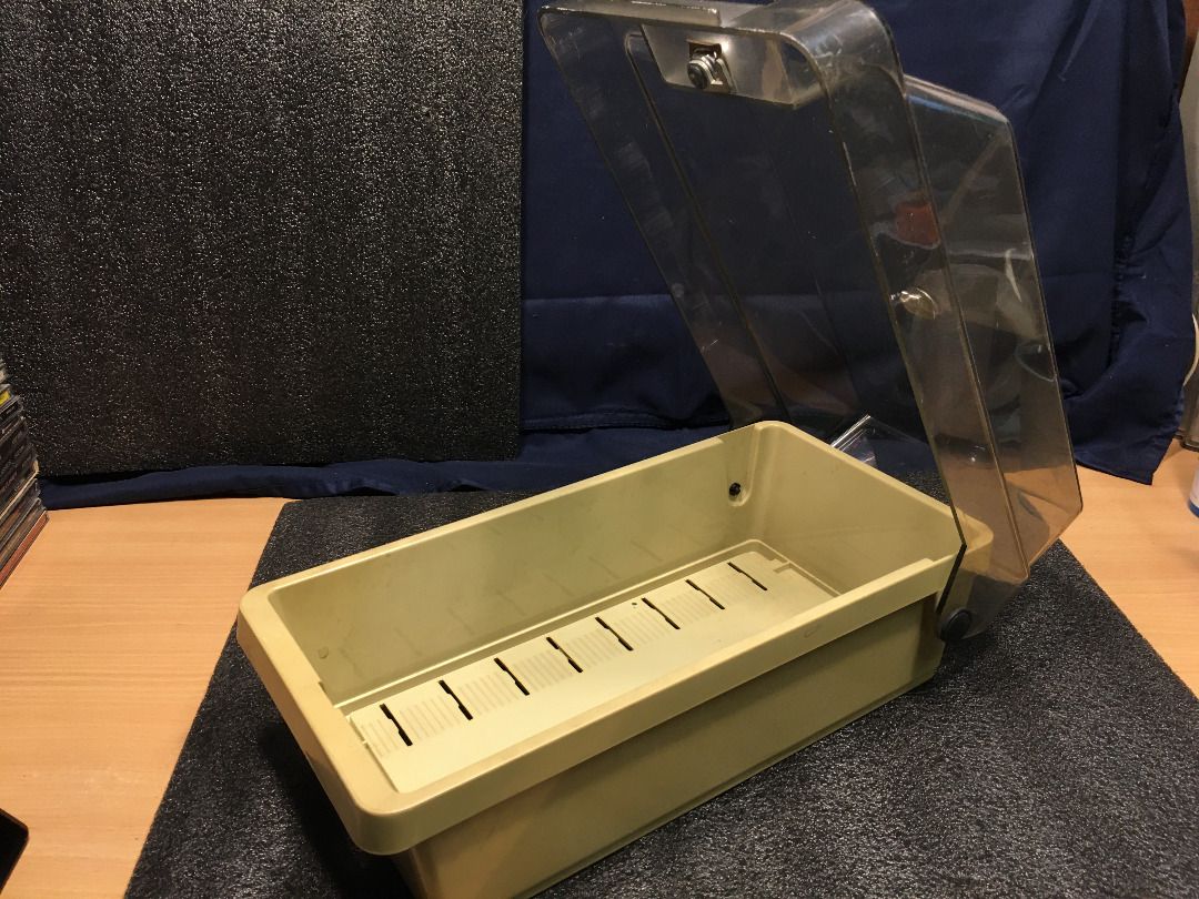 Vintage 5 1/4" Floppy Disk Container, Hobbies & Toys, Collectibles ...