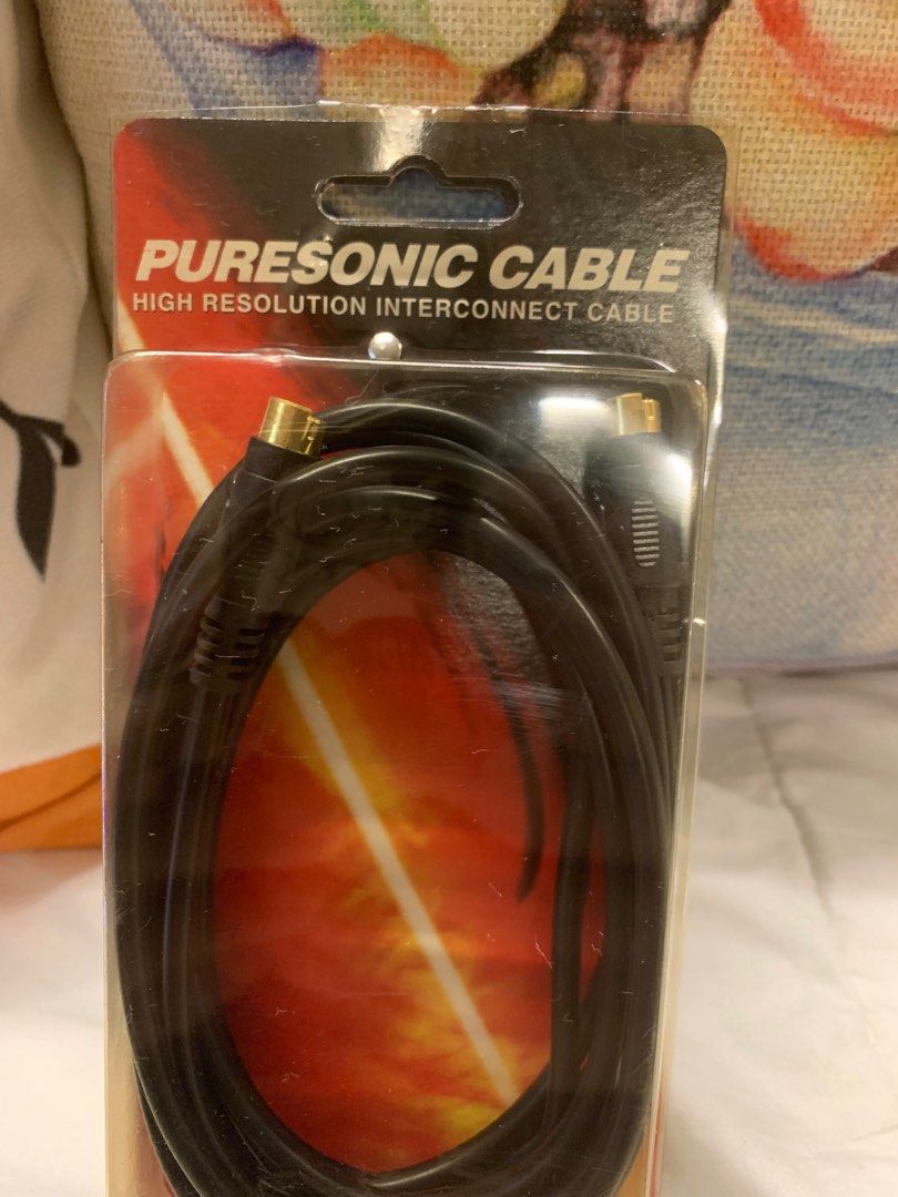 Vintage S-Video Cable 3 Meters Long High Resolution on Carousell
